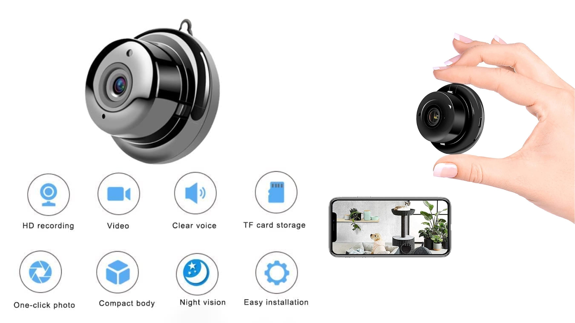 Wi-Fi Wireless Security Camera | Security - Unirav