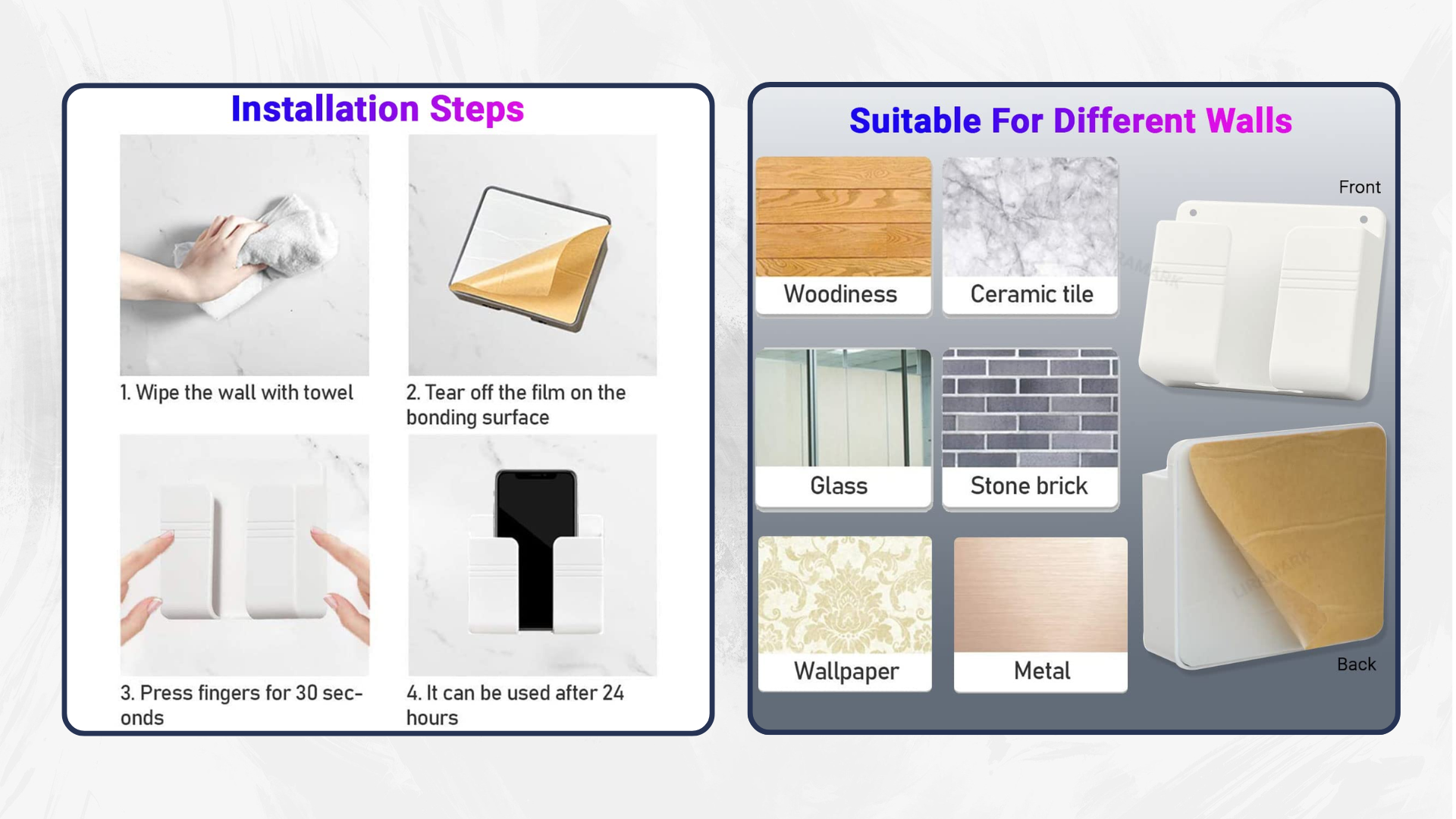 Best Wall Mobile Holder | Organize Charging & Storage